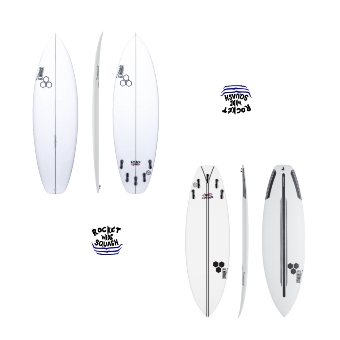 Channel Islands – Rocket Wide Squash (FCS II | PU / Spine-Tek) – surf ...